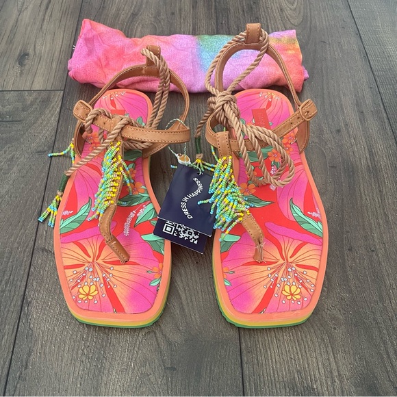 FARM Rio | Shoes | Farm Rio Floral Pietra Sandals Brand New | Poshmark
